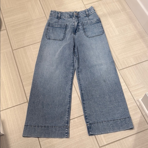 LC Lauren Conrad | Jeans | Nwot Lc Lauren Conrad Light Blue Denim Wide ...